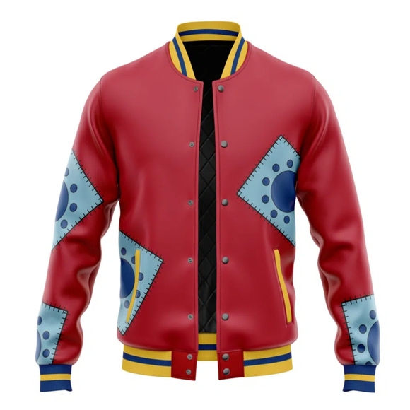 Jackets & Coats | Anime Apeluffy Wano One Piece Varsity Jacket | Poshmark